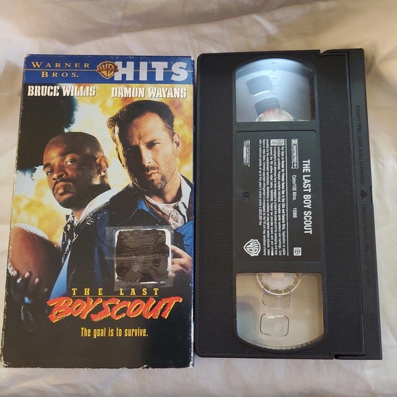 Warner Bros. | Media | The Last Boy Scout Vhs 998 Bruce Willis Damon ...